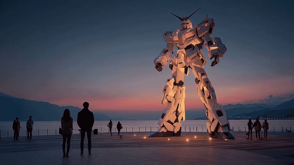 Unicorn Gundam Ver. TWC FINAL: Odaiba Statue Gets a Farewell Makeover ...